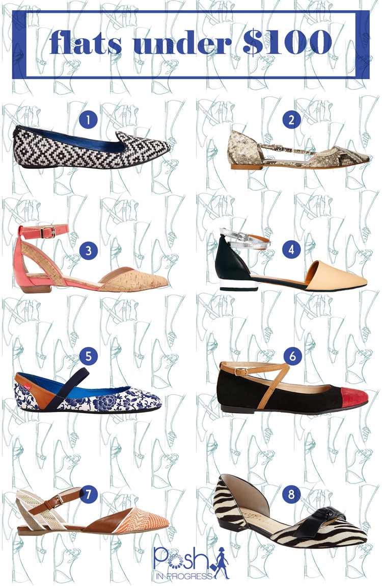 Women's Flats for Spring Under $100 - Posh in Progress