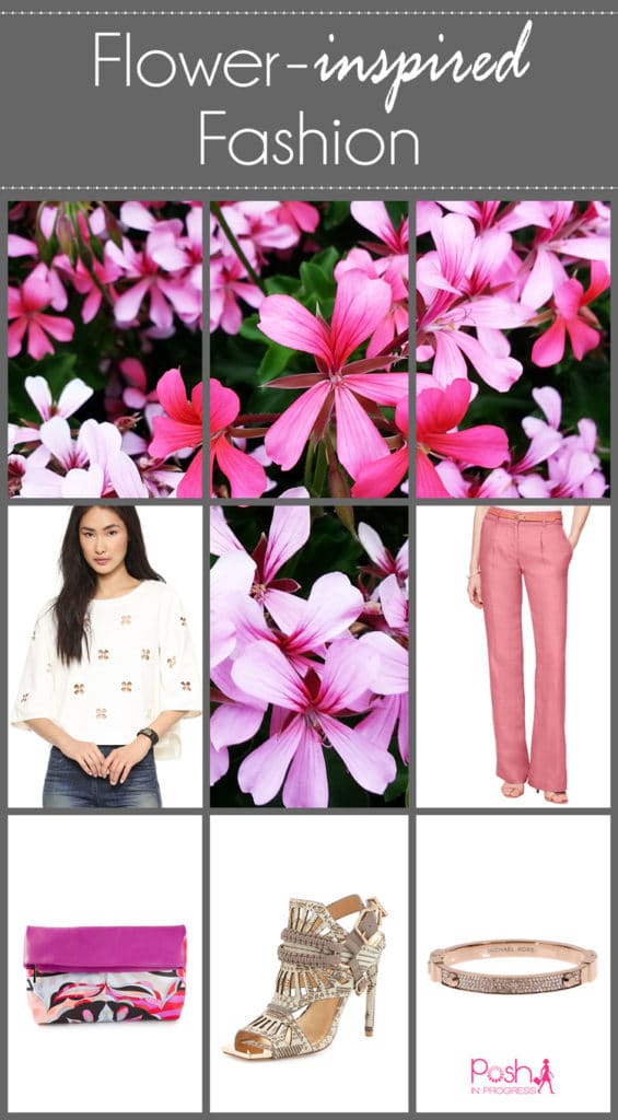 Flower Inspired Fashion - Posh in Progress