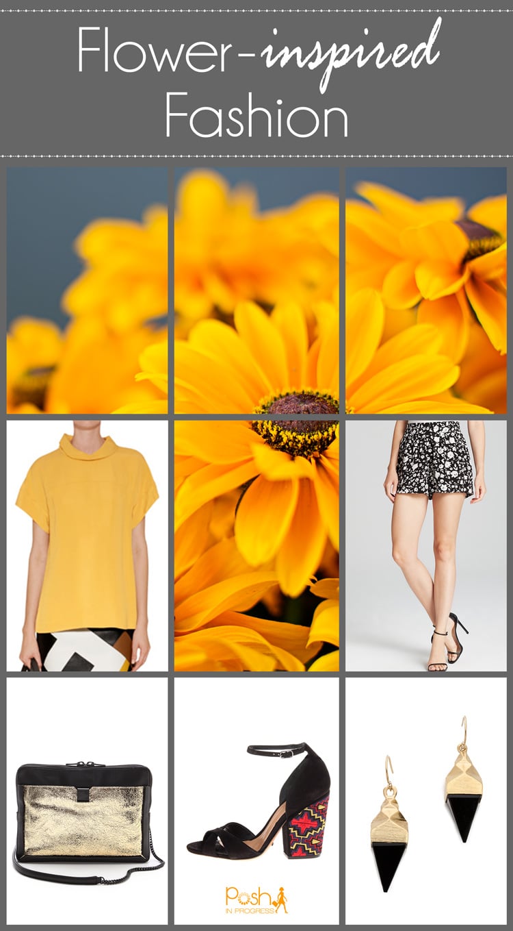 Flower Inspired Fashion - Posh in Progress