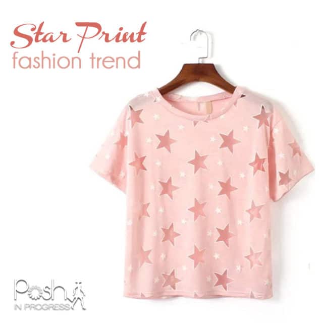 Star Print Fashion Trend - Posh in Progress