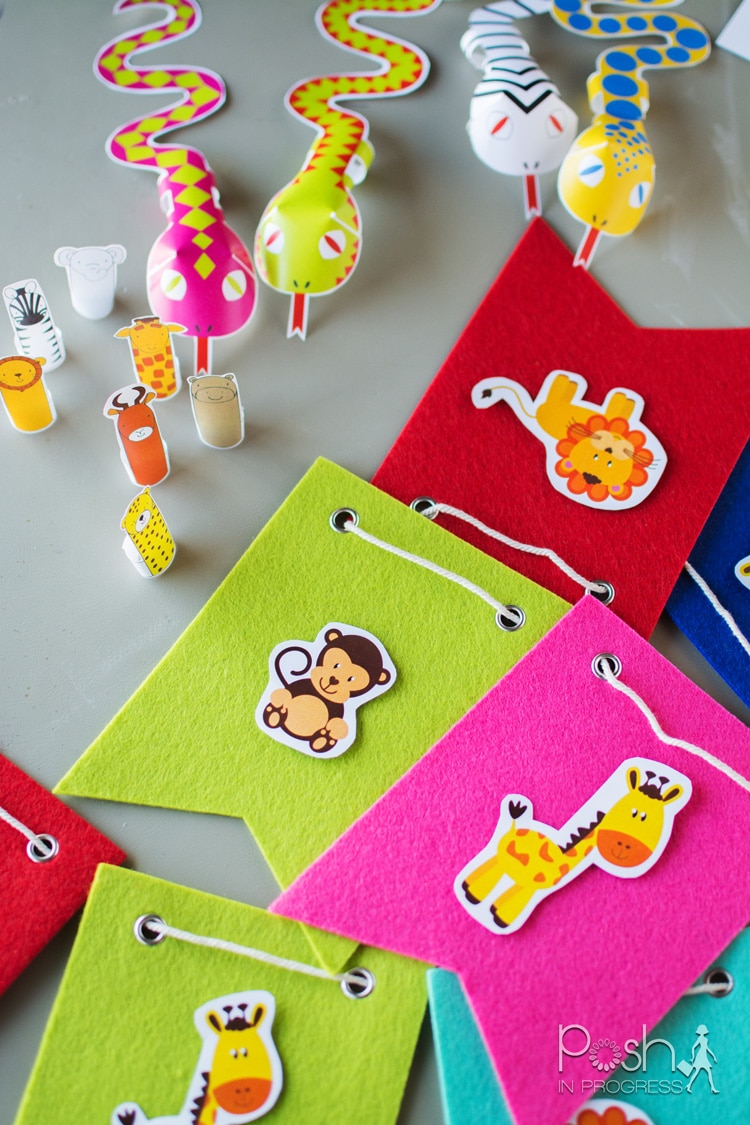 Zoo Birthday Party Theme - Posh in Progress