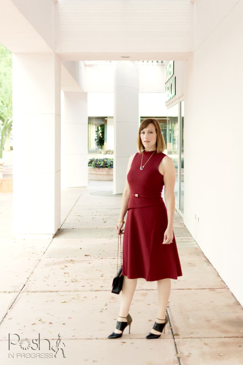 The Best Burgundy Dresses For Fall - Posh in Progress