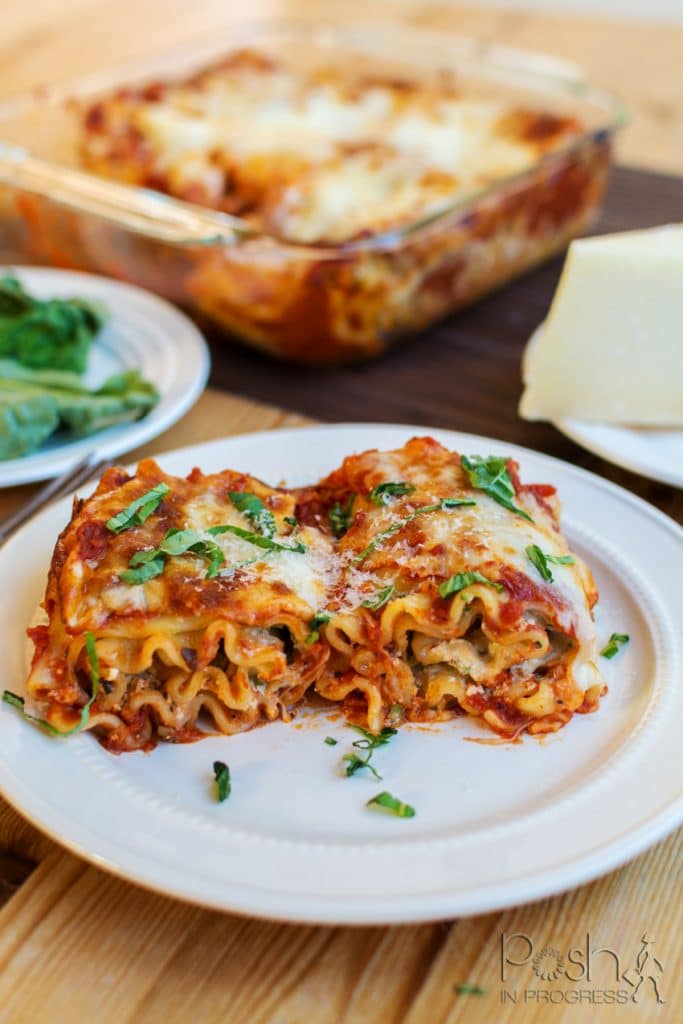 How to Make Vegetable Lasagna Rolls - Posh in Progress
