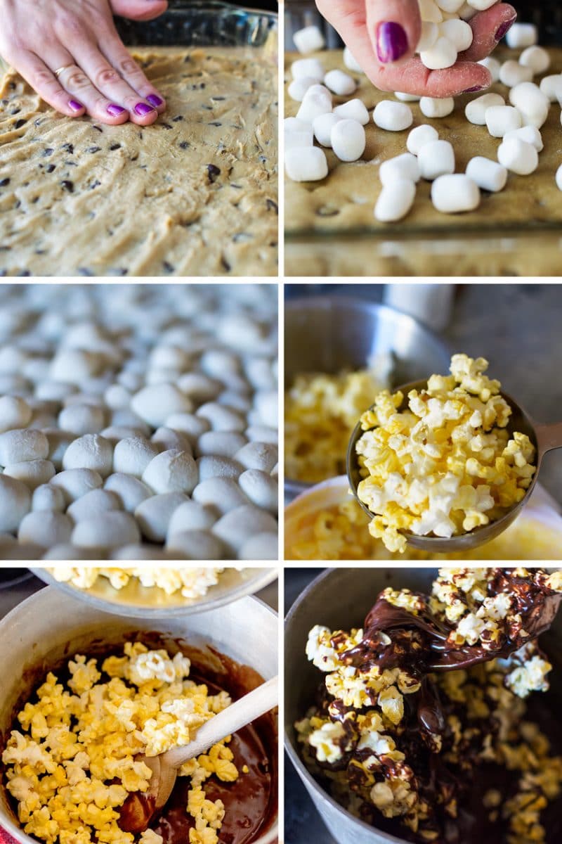 Why You Need to Make Chocolate Chip Cookie Popcorn Bars - Posh in Progress