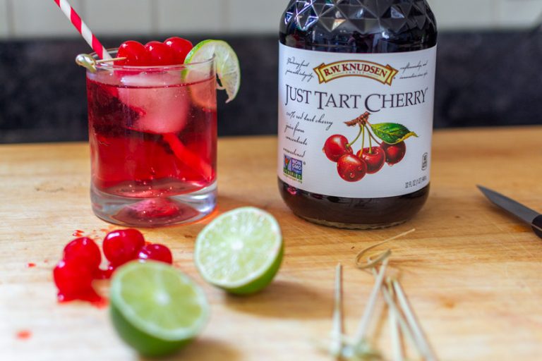 How to Make This Simple Cherry Lime Spritz Recipe - Posh in Progress