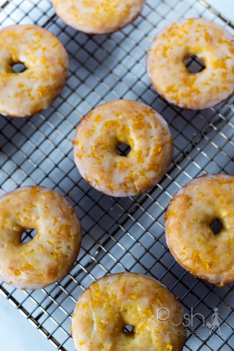 These Baked Lemon Donuts With Lemon Glaze Are Yummy - Posh in Progress