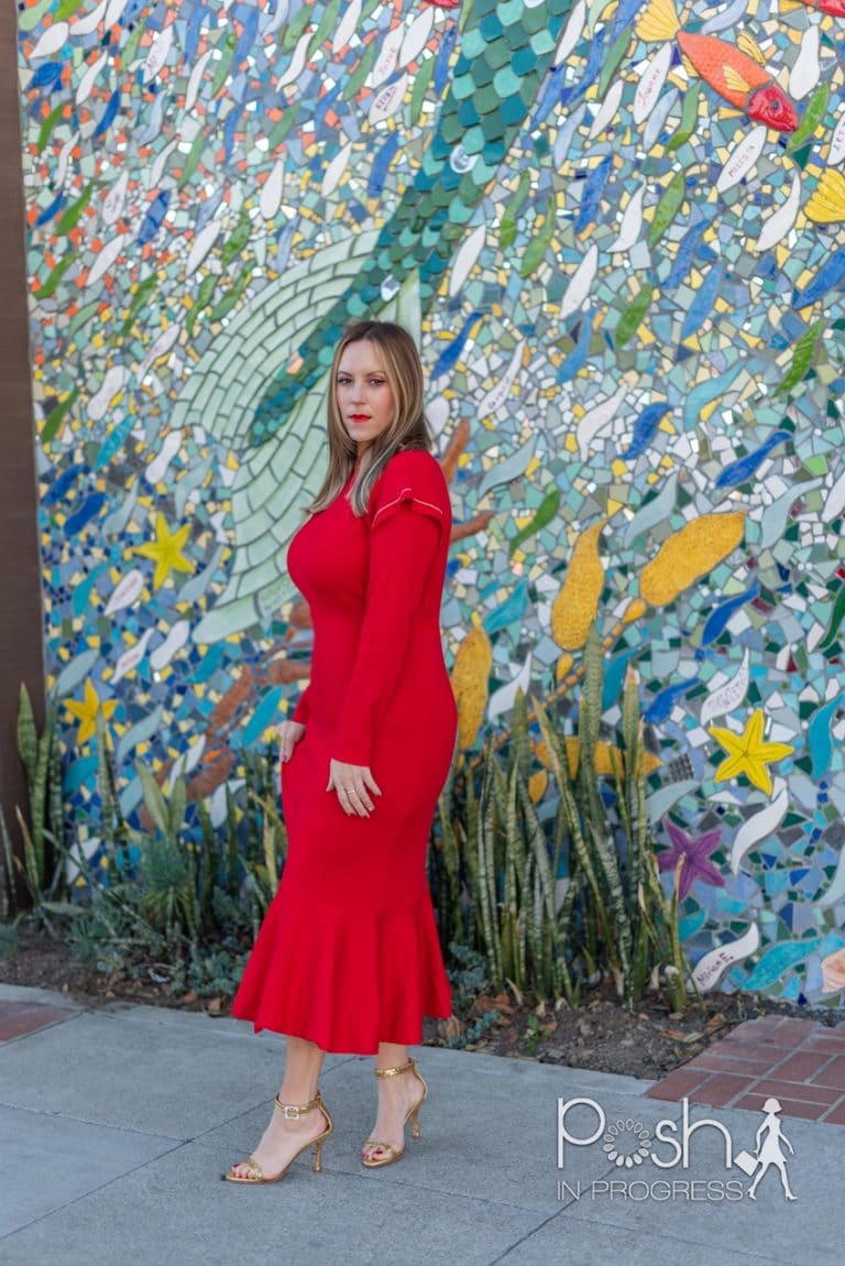 Here are 9 Sensational Red Midi Dresses Under $50 I Love - Posh in Progress
