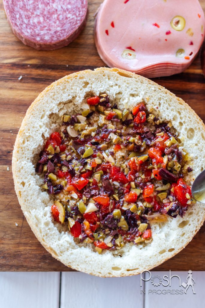 Delicious Muffuletta Recipe | LA lifestyle | Posh in Progress