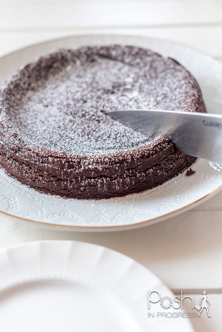 How to Make This Easy and Rich Chocolate Torte - Posh in Progress