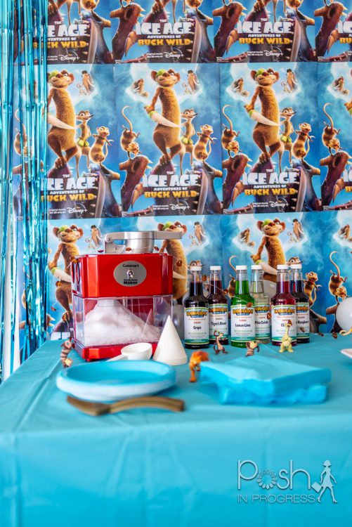 How to Create a Fun Ice Age Birthday Party For Kids - Posh in Progress