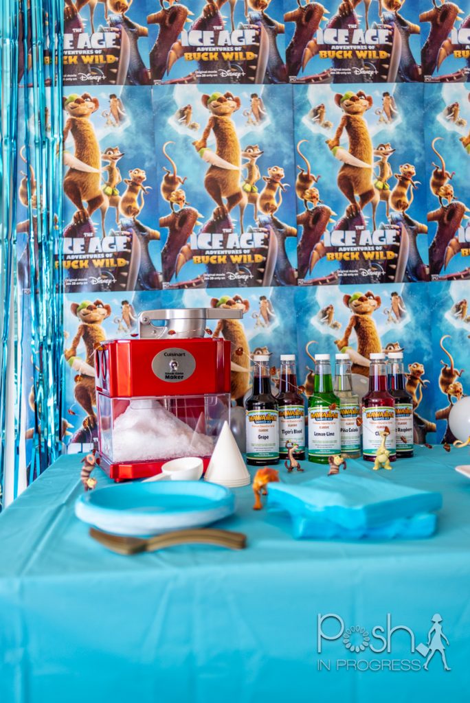 How to Create a Fun Ice Age Birthday Party For Kids - Posh in Progress