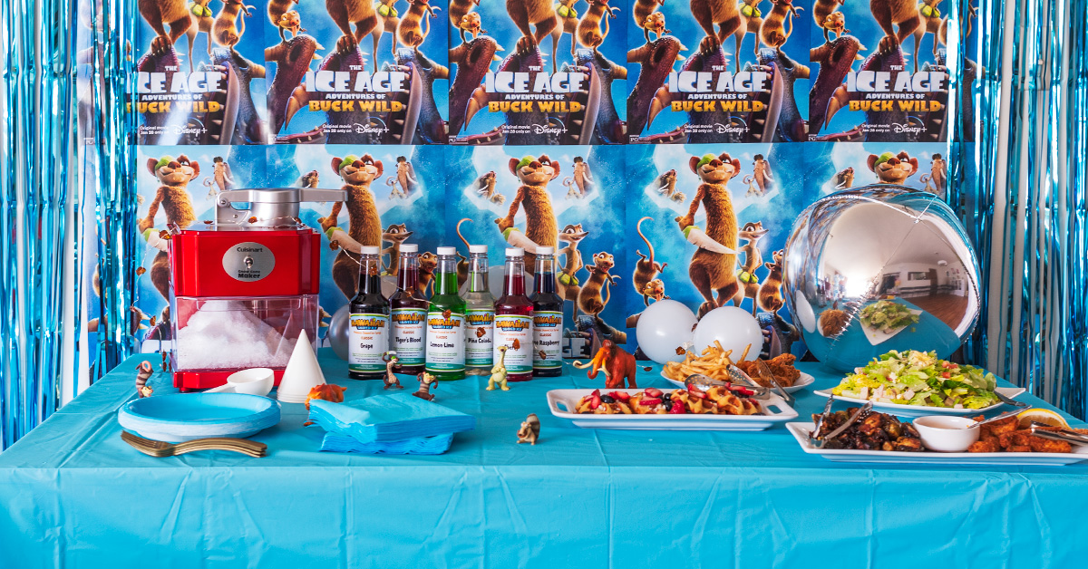 How to Create a Fun Ice Age Birthday Party For Kids - Posh in Progress