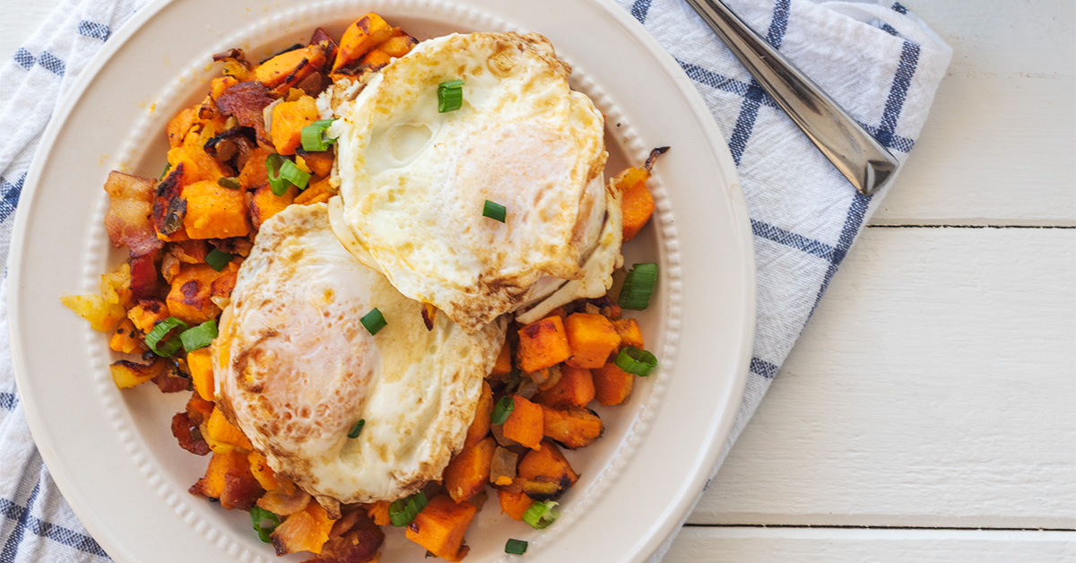 How to Make Delicious Sweet Potato Hash for Breakfast - Posh in Progress