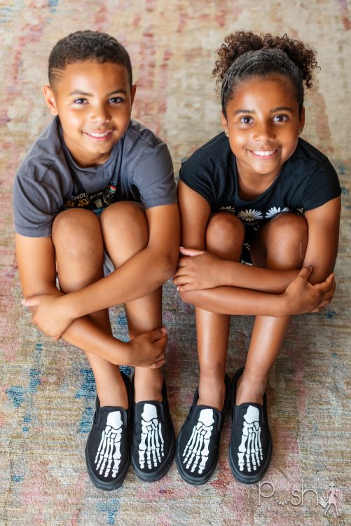 How to Make These Adorable Skeleton Shoes Using Your Cricut - Posh in ...