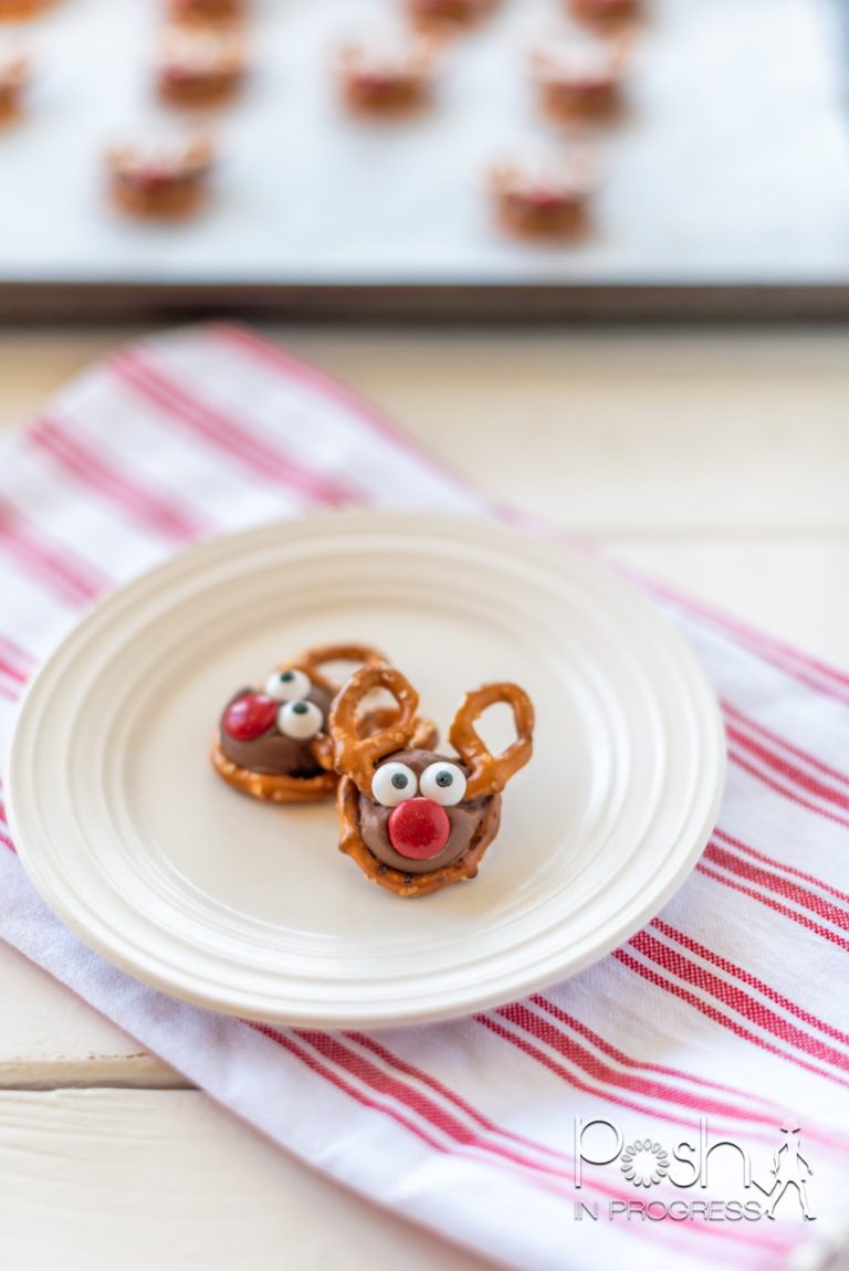 Pretzel Rolo Reindeer: How to Make this Easy Holiday Treat - Posh in ...
