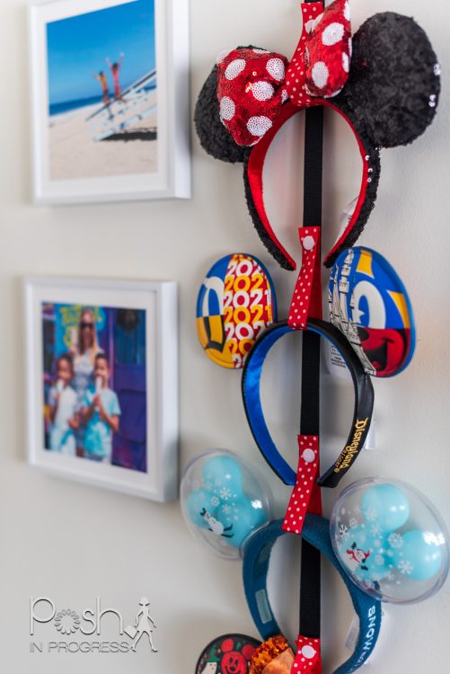Disney Ear Holder Ideas: How to Organize Disney Ear Headbands - Posh in ...