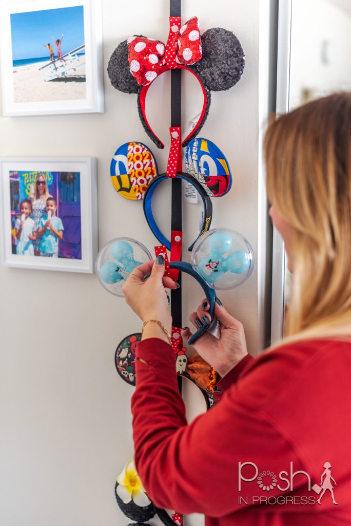 Disney Ear Holder Ideas: How to Organize Disney Ear Headbands - Posh in ...