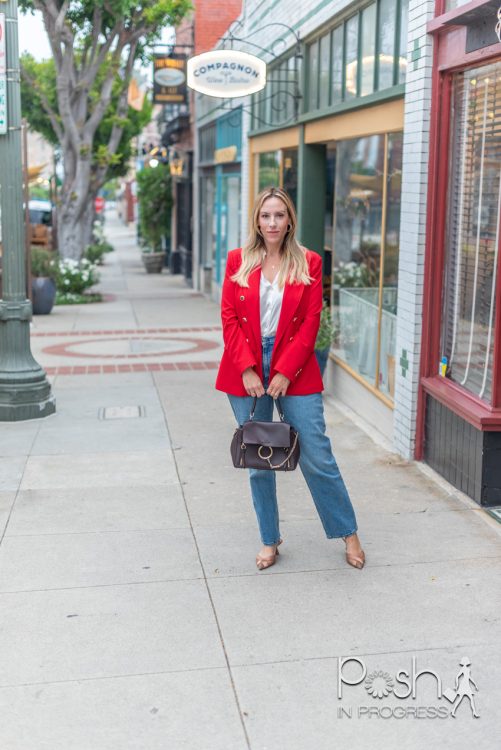 Signature Red Blazer: How to Style It and Where to Buy It - Posh in ...