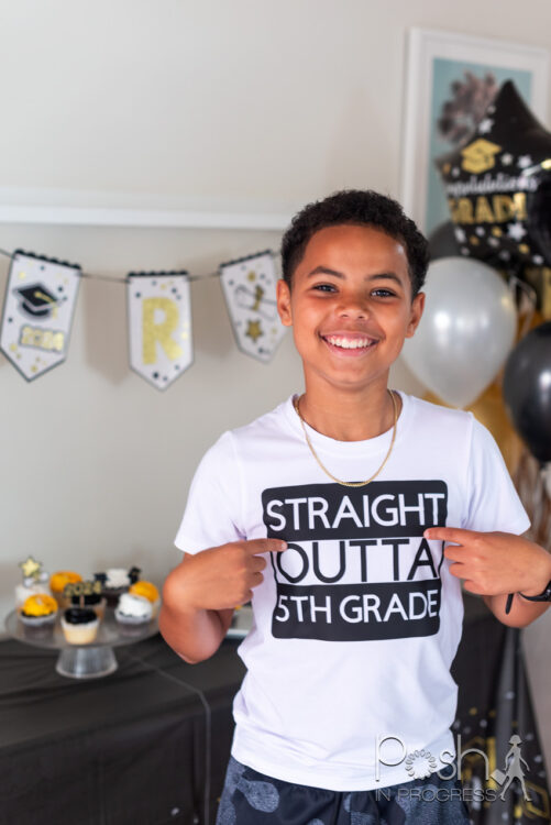 Cricut Graduation Ideas: Cute 5th Grade Graduation Decorations - Posh ...